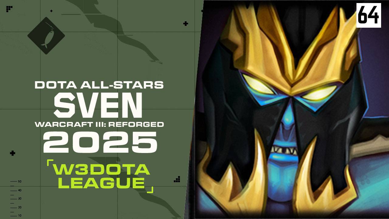 #64. W3DOTA RANKED. Sven | Dota All-Stars