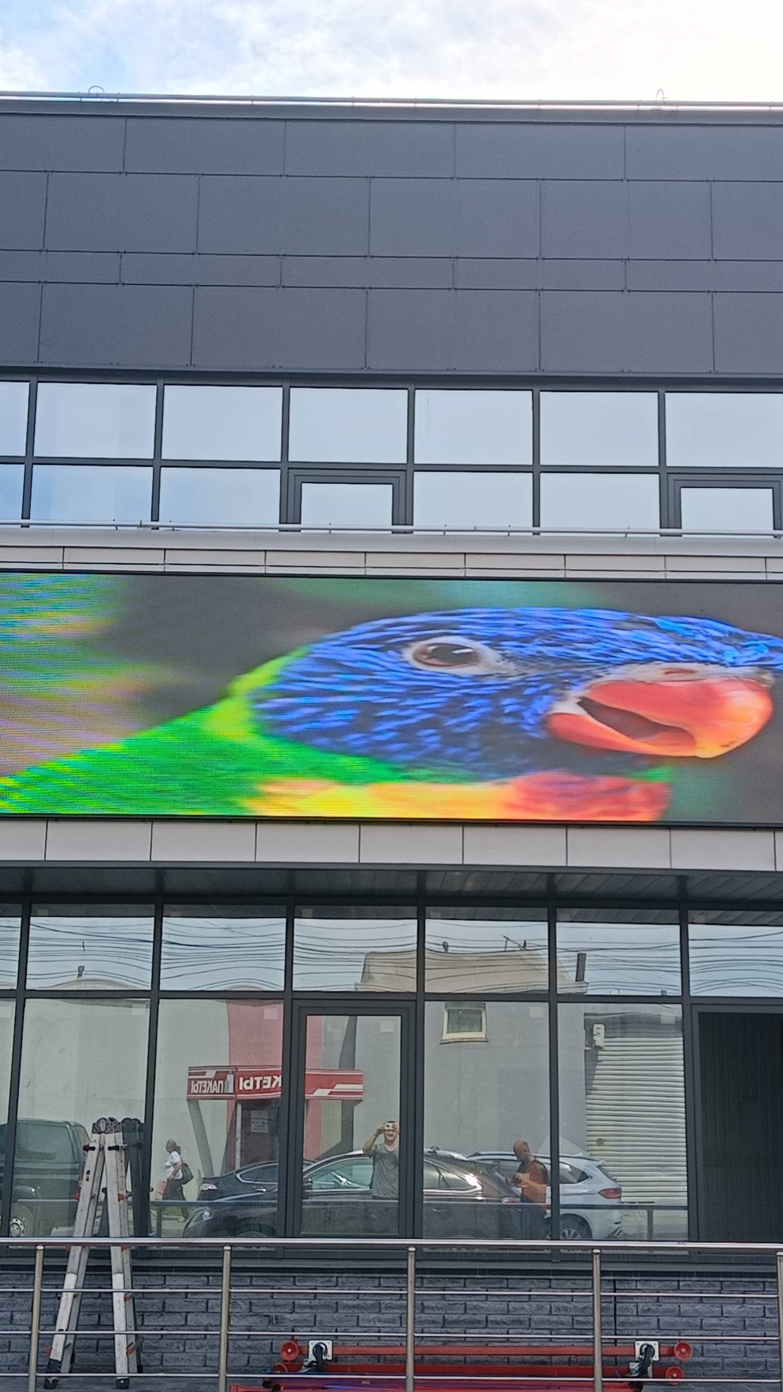 LED-экран на фасад