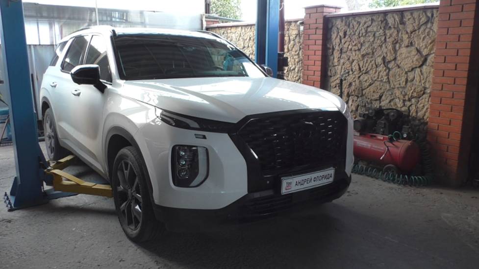 Замена пыльников днища на Hyundai Palisade 3,5 Хендай Палисад 2022 года