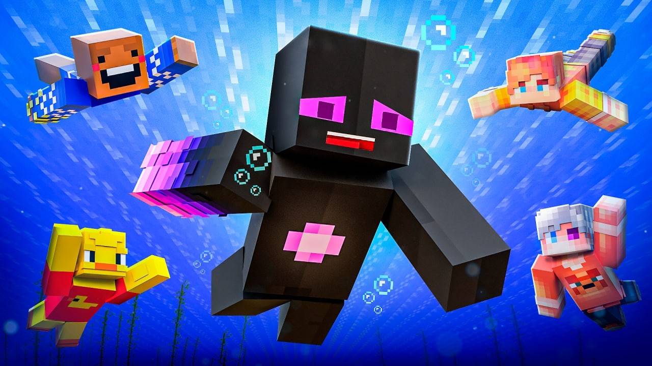 🌊 ЭКСТРИМАЛЬНЫЕ ПРЯТКИ ПОД ВОДОЙ! Построй СЕКРЕТНУЮ БАЗУ Чтобы ВЫЖИТЬ в Майнкрафт!