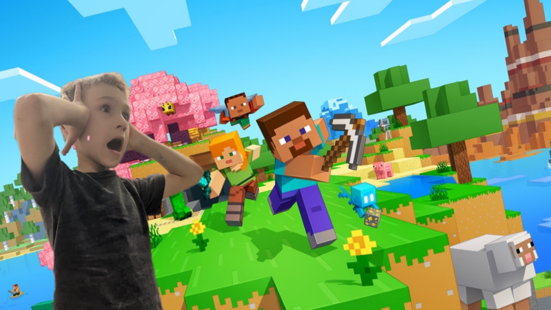 Играю в майнкрафт пк 1 Часть (Коллекция "Топ")