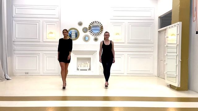 Разбор дефиле. Упражнение для осанки - урок №2