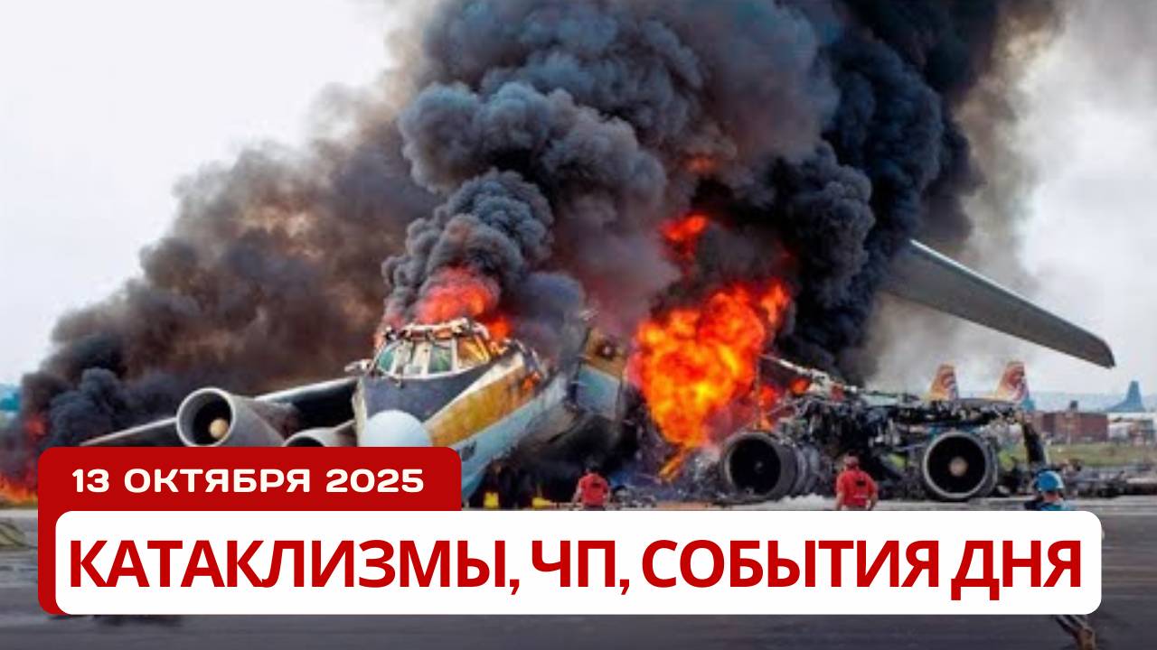 Новости Сегодня 13.10.2025 -  ЧП, Катаклизмы сегодня, События Дня Москва, Китай Индия США Европа