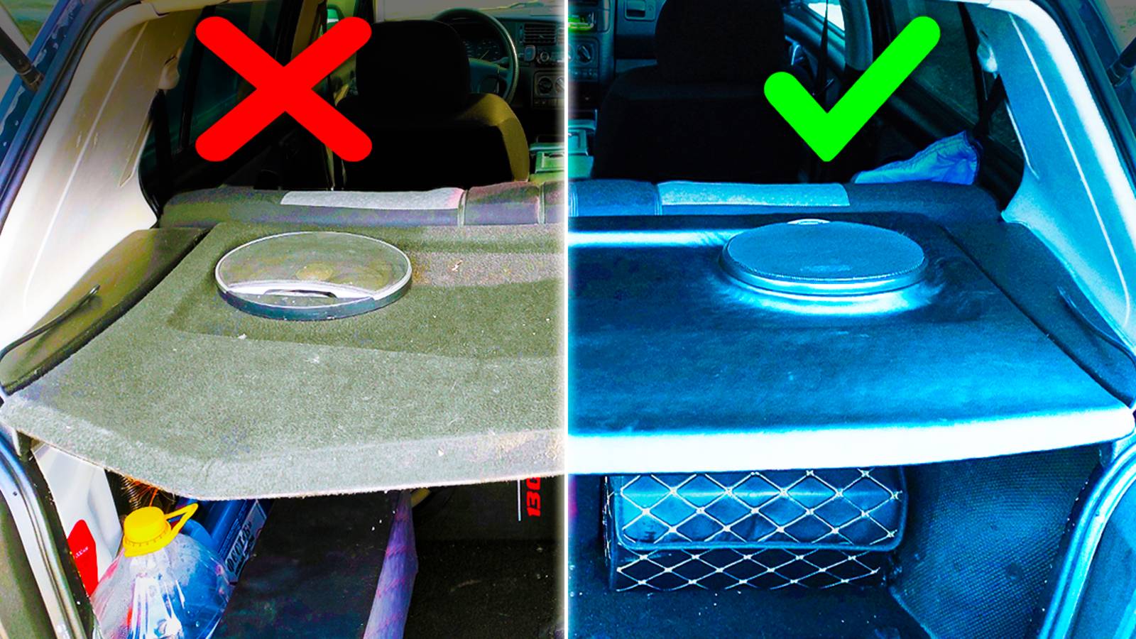 Восстановил старую полку багажника — была хлам, стала идеал! | Golf 3