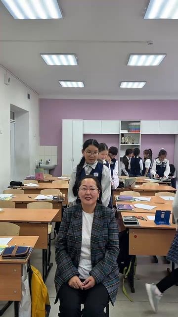 Учащиеся 4 класса МОБУ "Саха Гимназия"