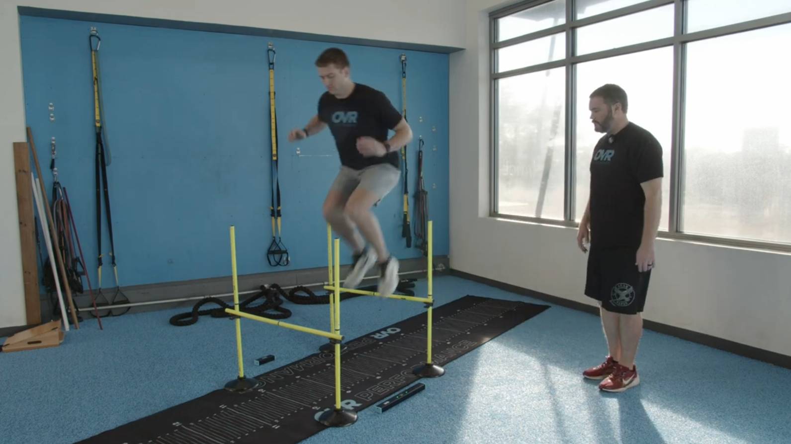 Как подобрать высоту барьера, используя оборудование OVR Jump