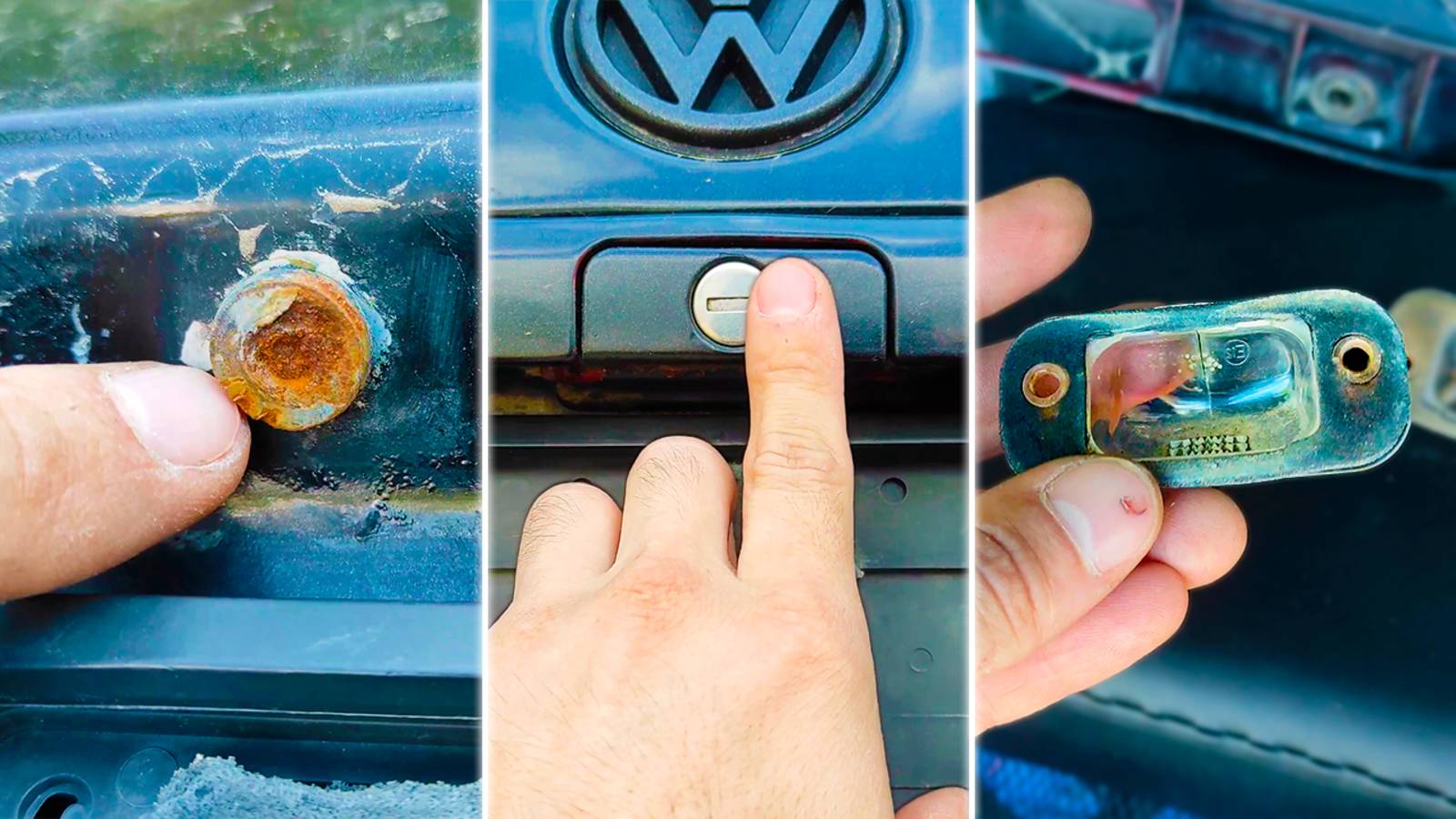 3 проблемы багажника — сломанный замок, болты и свет! | Golf 3