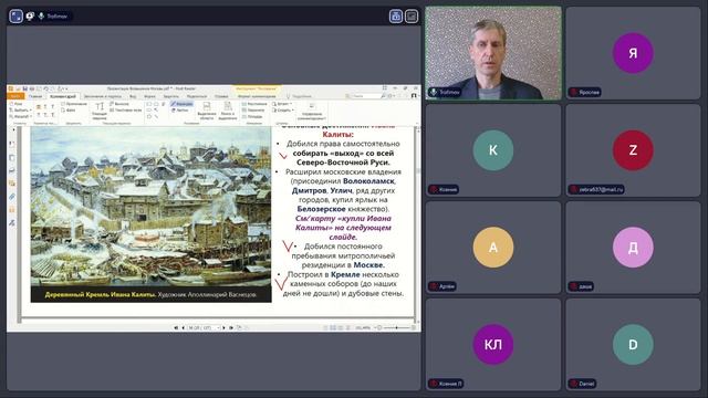 Возвышение Москвы 1276-1389 гг.