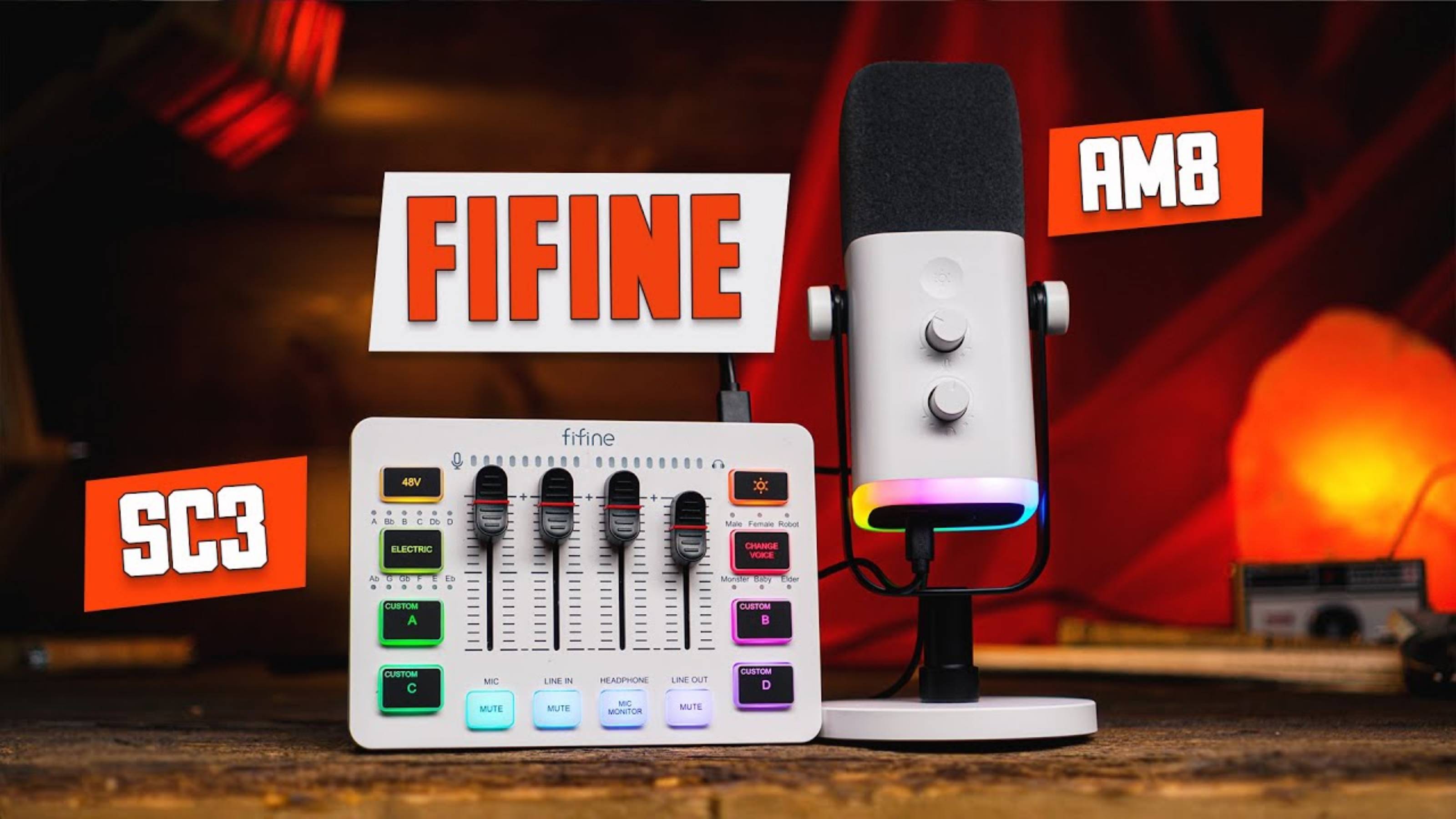 Микрофон Fifine AM8 + Микшер Fifine SC3: ИДЕАЛЬНАЯ СВЯЗКА для стримов? хорошие бюджетные девайсы.