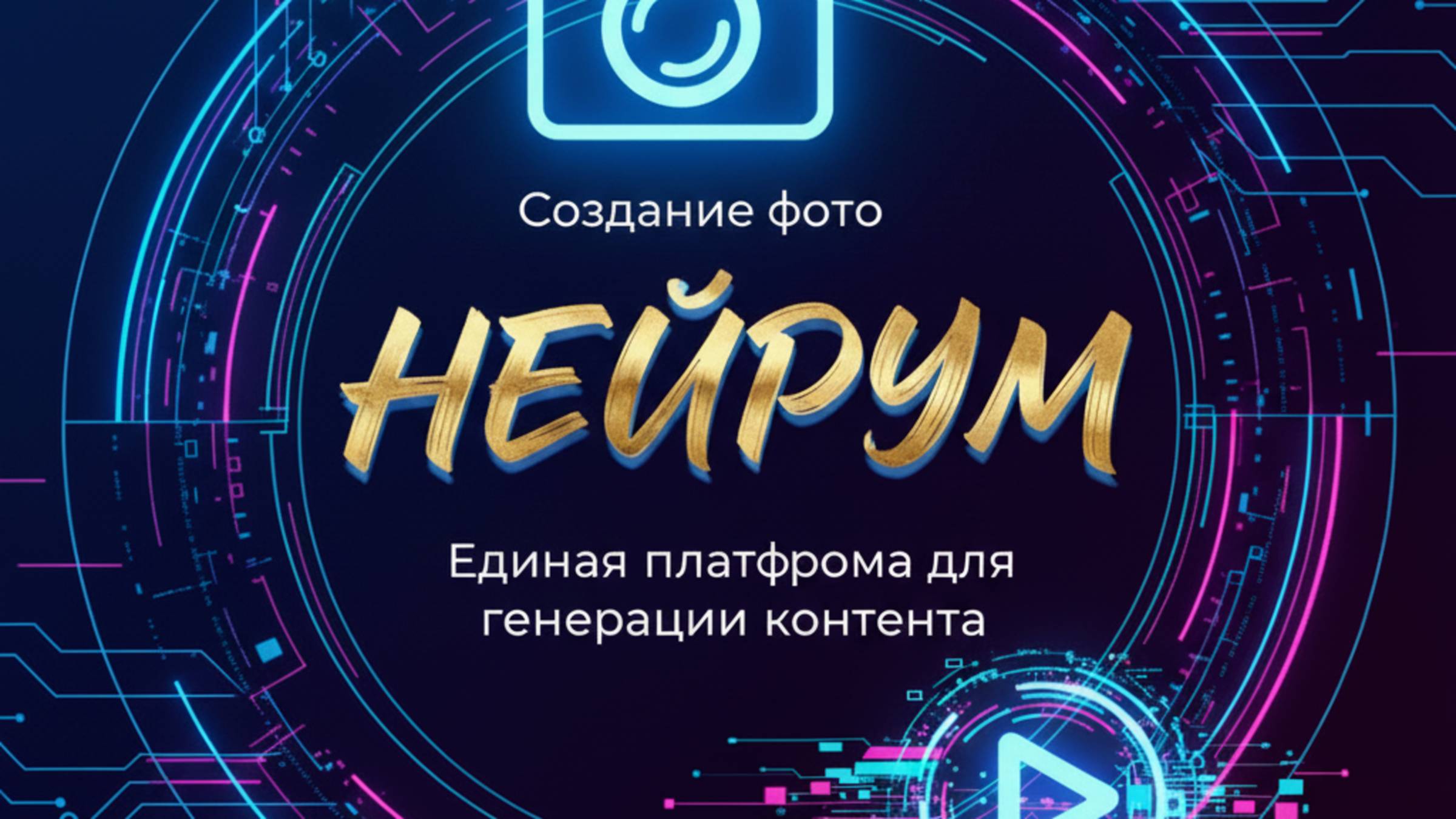 Нейрум: Единая платформа для генерации контента