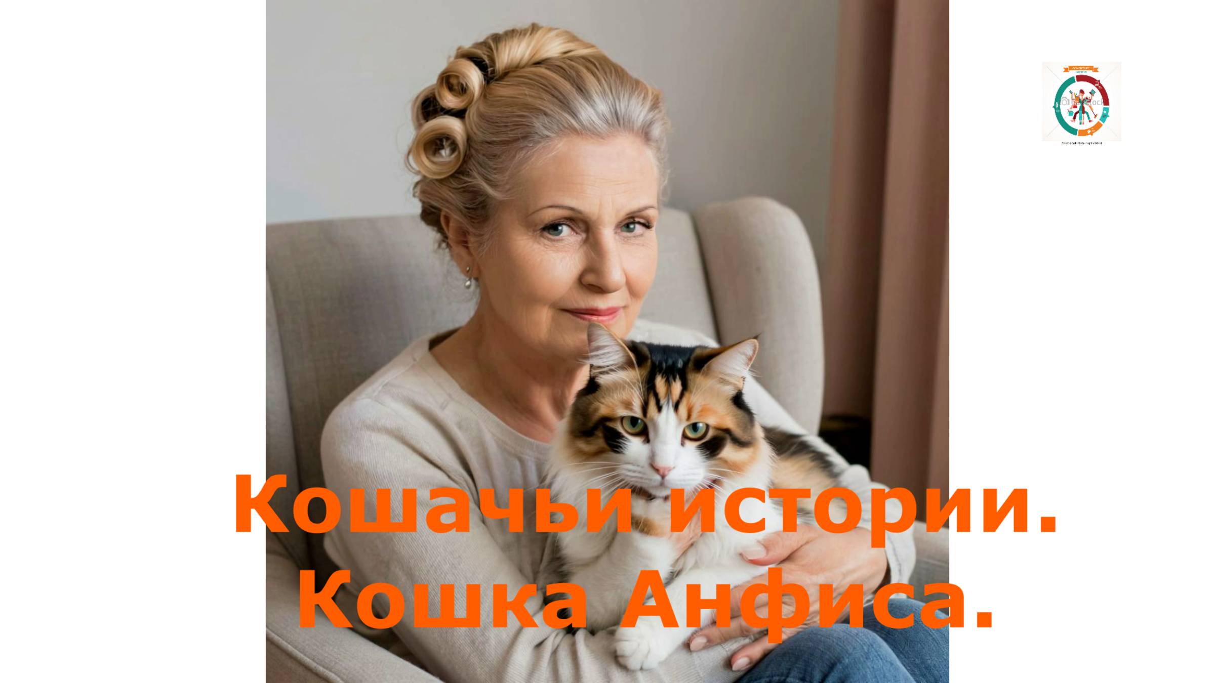 Кошка Анфиса спустя год. Кошачьи истории.