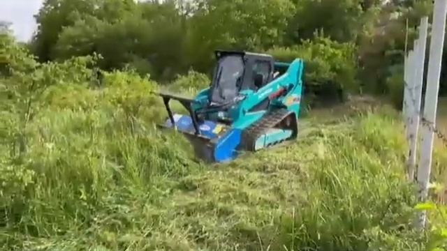 🔵 SSKRT150 Мульчер лесной @OSMAMULCHERS для мини-погрузчиков 3-5тн Sunward SWTL4538