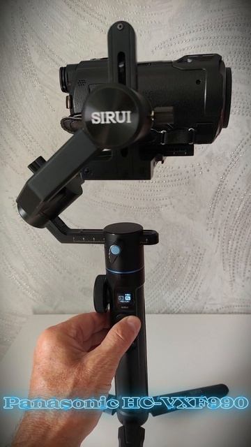 Panasonic HC VXF990 на стедикаме Sirui Swift P1