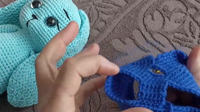 Заинька крючком ч.  4 комбинезон.