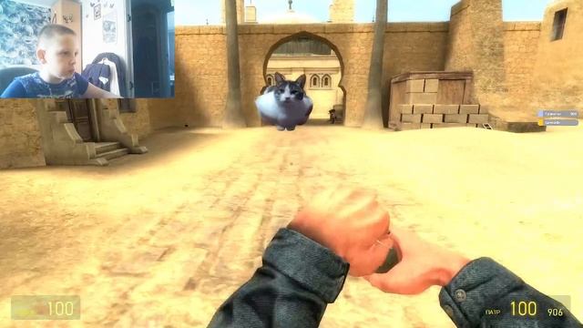 Убегаю от некстботов с ботами в Garry's Mod! 2 часть