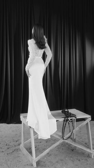 Свадебное платье Сэнди из коллекции «Freedom» 2026 от Marry Mark Minimalism