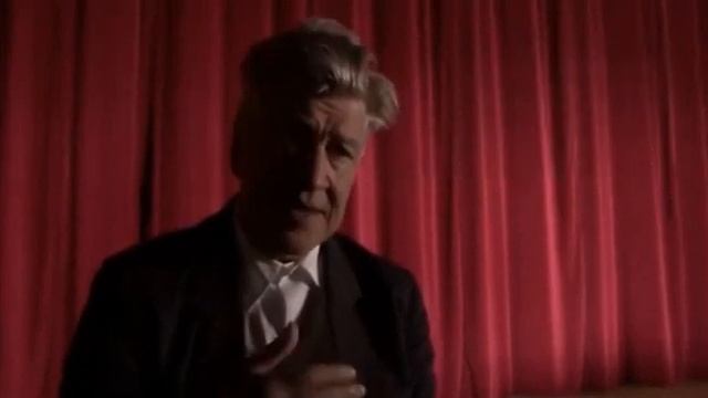 Девид Линч -  ТМ делает негатив линией на воде