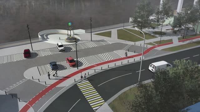 В Белоярском продолжается строительство набережной