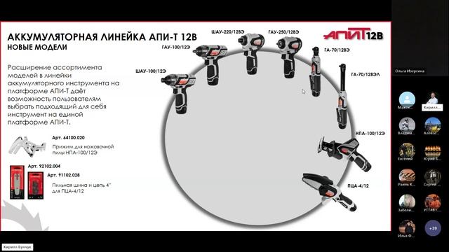 Вебинар Интерскол Часть 1