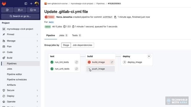 3.5 Needs Dependency between jobs
