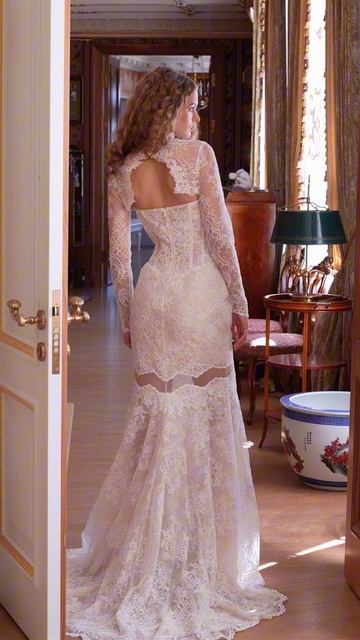 Свадебное платье Шанталь из коллекции «Aristocratka» 2026 от Tatiana Kaplun