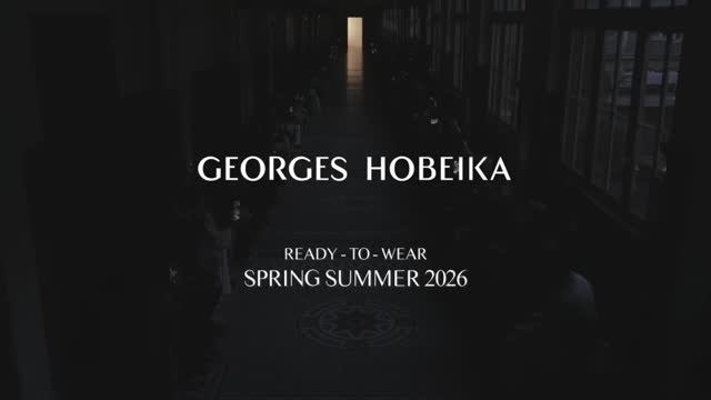 Показ женской коллекции Georges Hobeika весна-лето 2026