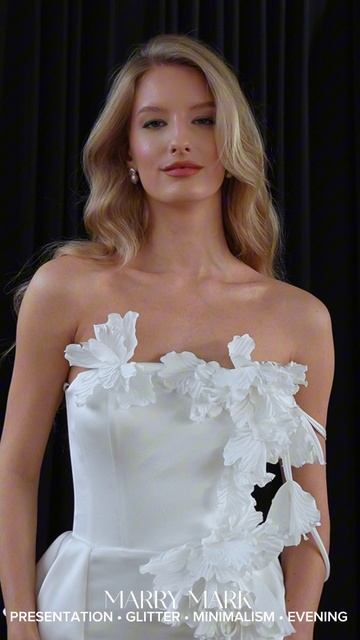 Свадебное платье Валия из коллекции «Freedom» 2026 от Marry Mark Minimalism