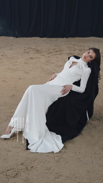 Свадебное платье Магда из коллекции «Freedom» 2026 от Marry Mark Minimalism