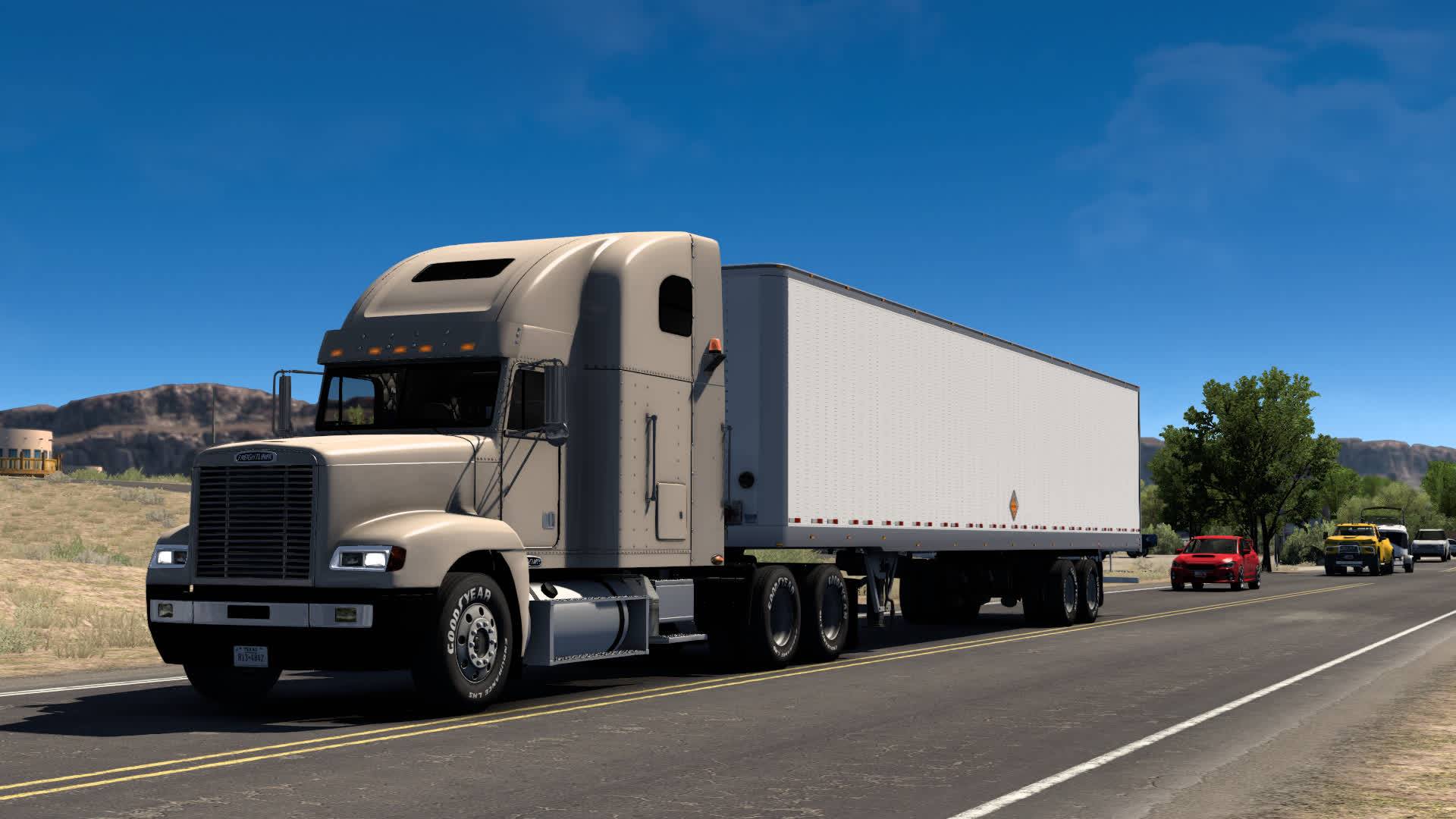 425 / ATS 1.56 / Freightliner FLD / Реальная экономика.