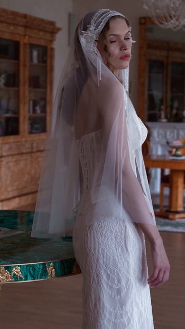 Свадебное платье Сояна из коллекции «Aristocratka» 2026 от Tatiana Kaplun