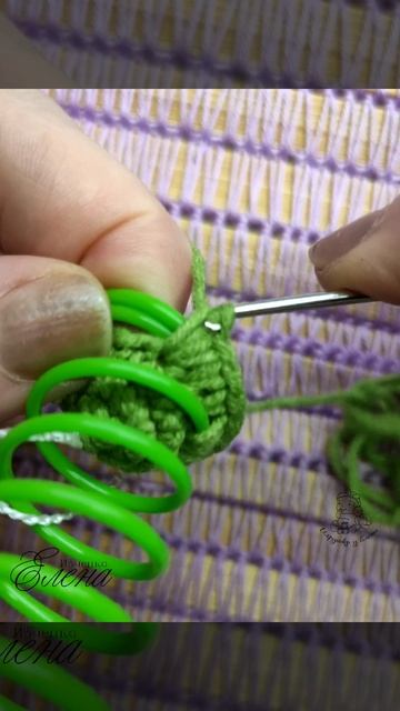 Ввязываем пружину в тело.