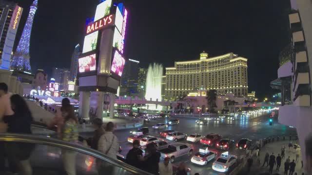 США. Лас Вегас. Прогулка по Лас Вегас стрип в Хеллоуин. часть 2.