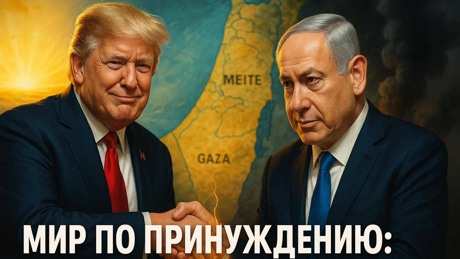 🤝Мир по принуждению: Почему Трамп ОСТАНОВИЛ Израиль, хотя Нетаньяху был против