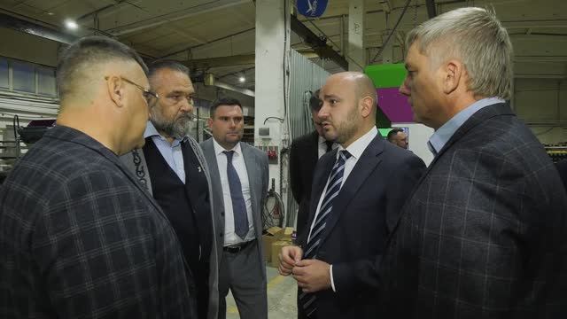 Визит Губернатора на Волжский завод технологического оборудования "Ирвин"
