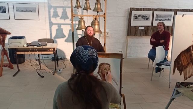 РусскаяАтлантида в Старице: портретирование отца Дамаскина