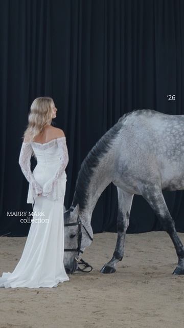 Свадебное платье Сэрра из коллекции «Freedom» 2026 от Marry Mark Minimalism