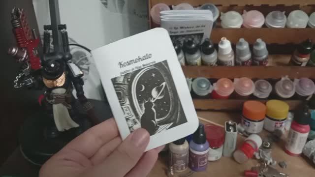 Kosmokato - книга-игра на Эсперанто - космическое приключение с разными концовками в маленьком зине