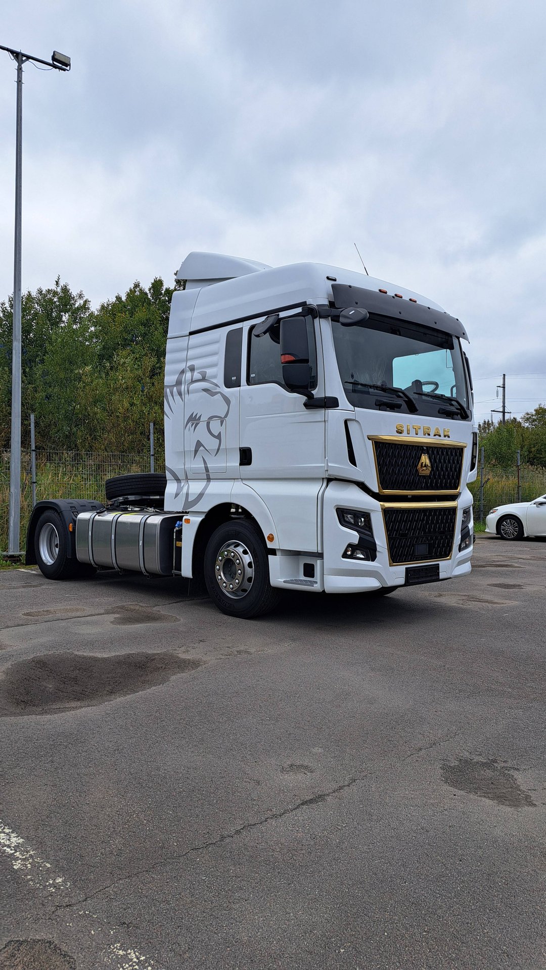 SITRAK C7H MAX на максималках  - уехал работать. Документы в порядке - действующие ОТТС и ЭПТС!