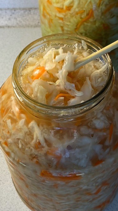 Капуста квашеная.Мой любимый рецепт.
