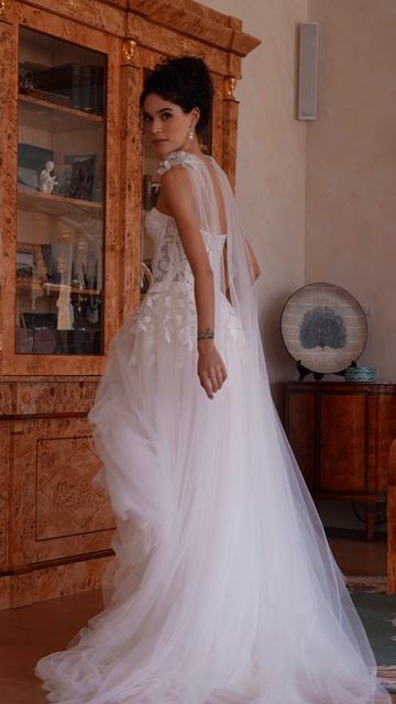 Свадебное платье Таймис из коллекции «Aristocratka» 2026 от Tatiana Kaplun