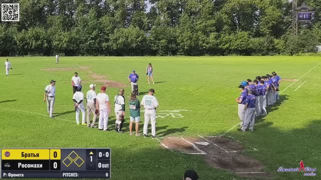 Бейсбол | Братья - Росомахи | Кубок Лиги СПБ 2025 | 10.08.2025