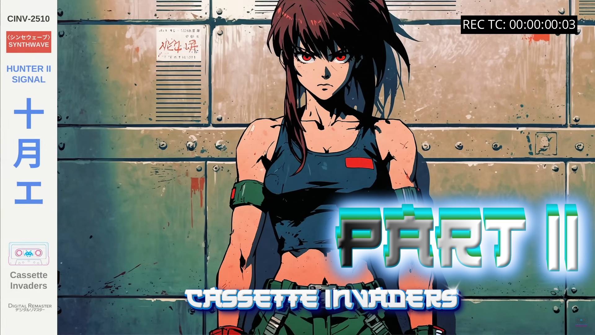 🎵HUNTER II Signal_Anime,Retrowave,Synthwave_CASSETTE INVADERS_12-10-2025
