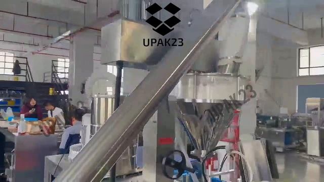 Автомат фасовки и упаковки в пакет "дой-пак"  со шнековой подачей