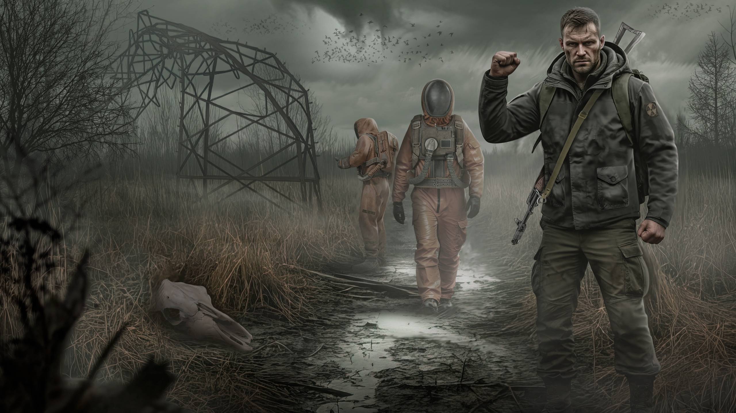 Сталкер Альтернатива мод - Первый взгляд ( Играю за военного )