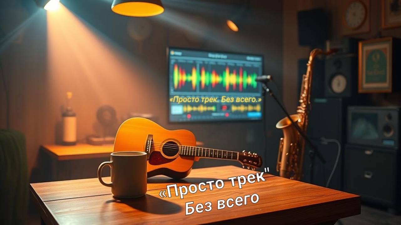 «Просто трек. Без всего.» — #MusicAI (Живая версия)Философский поп-шансон с душой, светом и теплом.