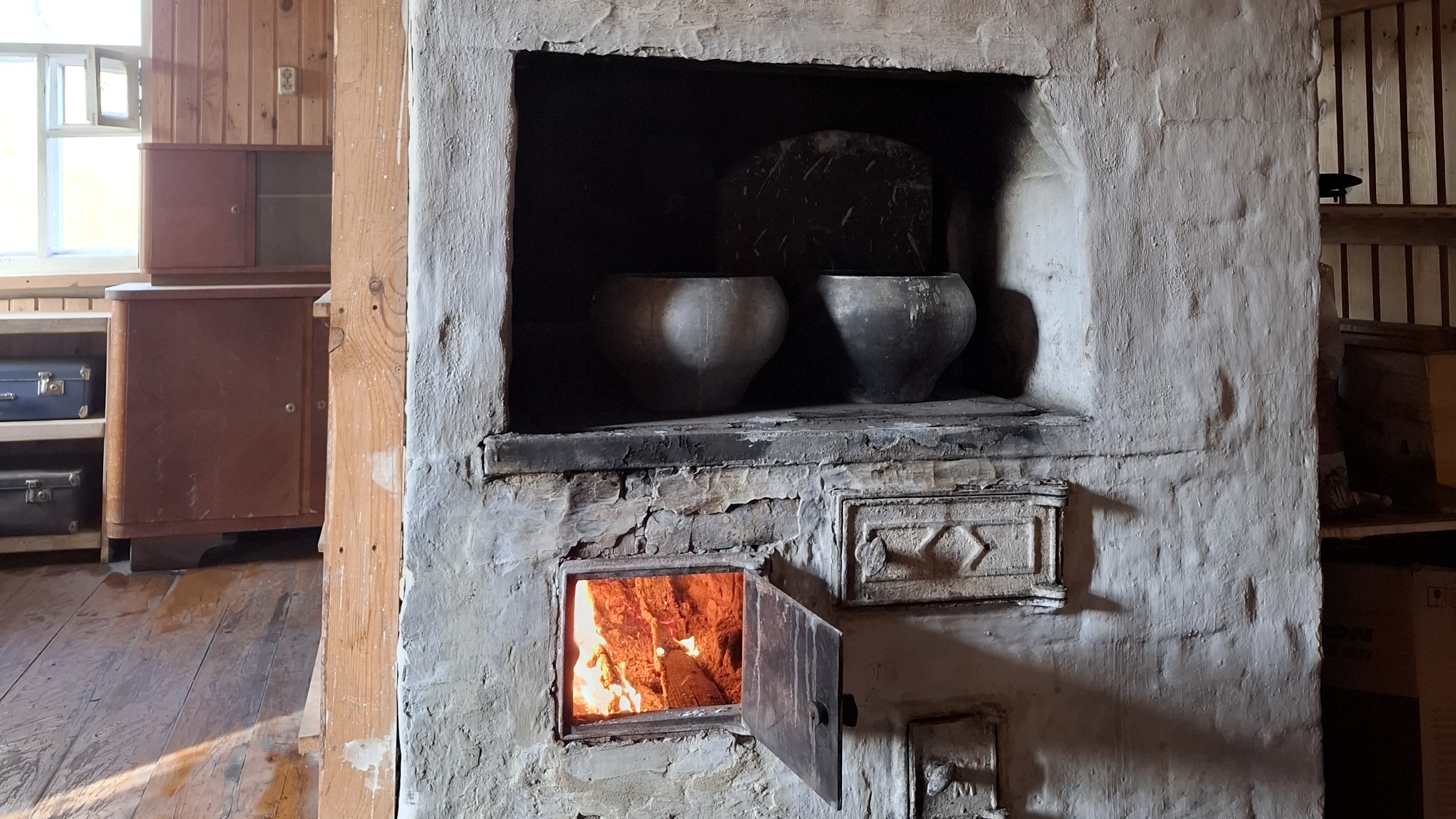 Пробный розжиг печи после длительного перерыва