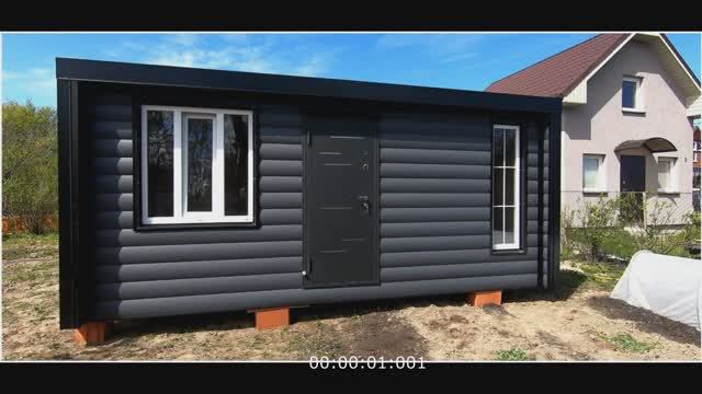 Красивый модуль вагончик 6,00*2,45 высота 2,75