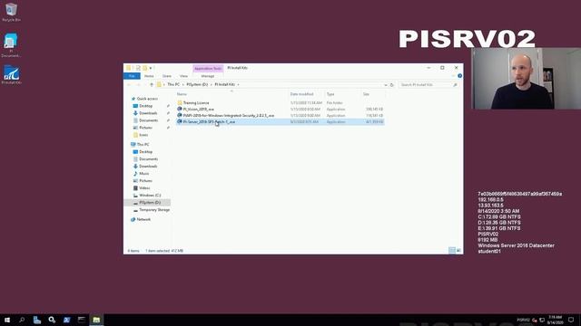 3. PI System Admin_ Basics - Install the PI Server