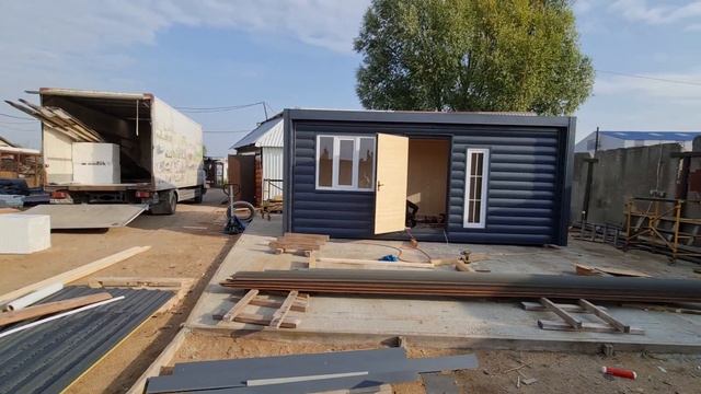 Евро бытовка 6,00 на 2,45