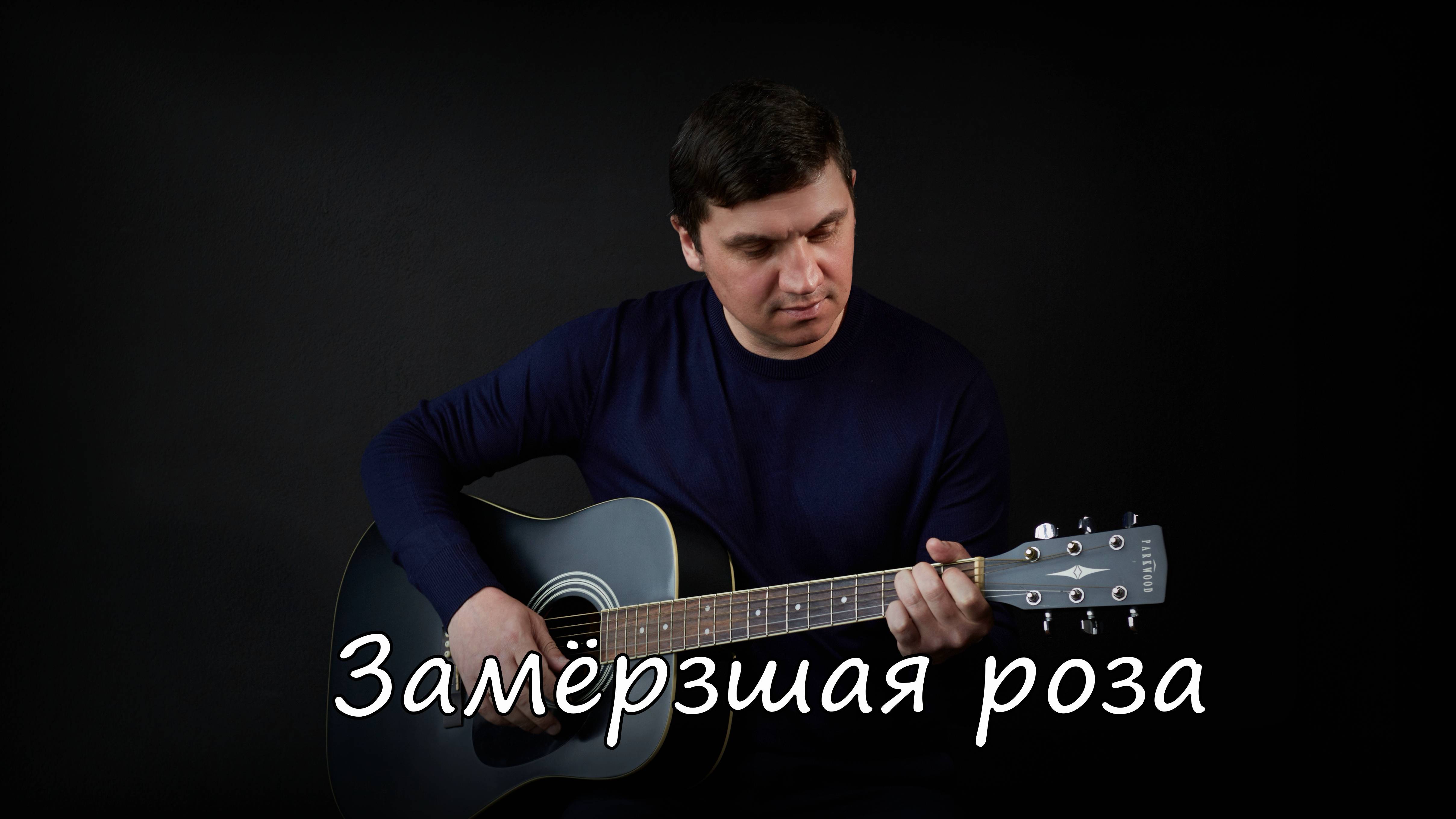 Замёрзшая роза песня под гитару